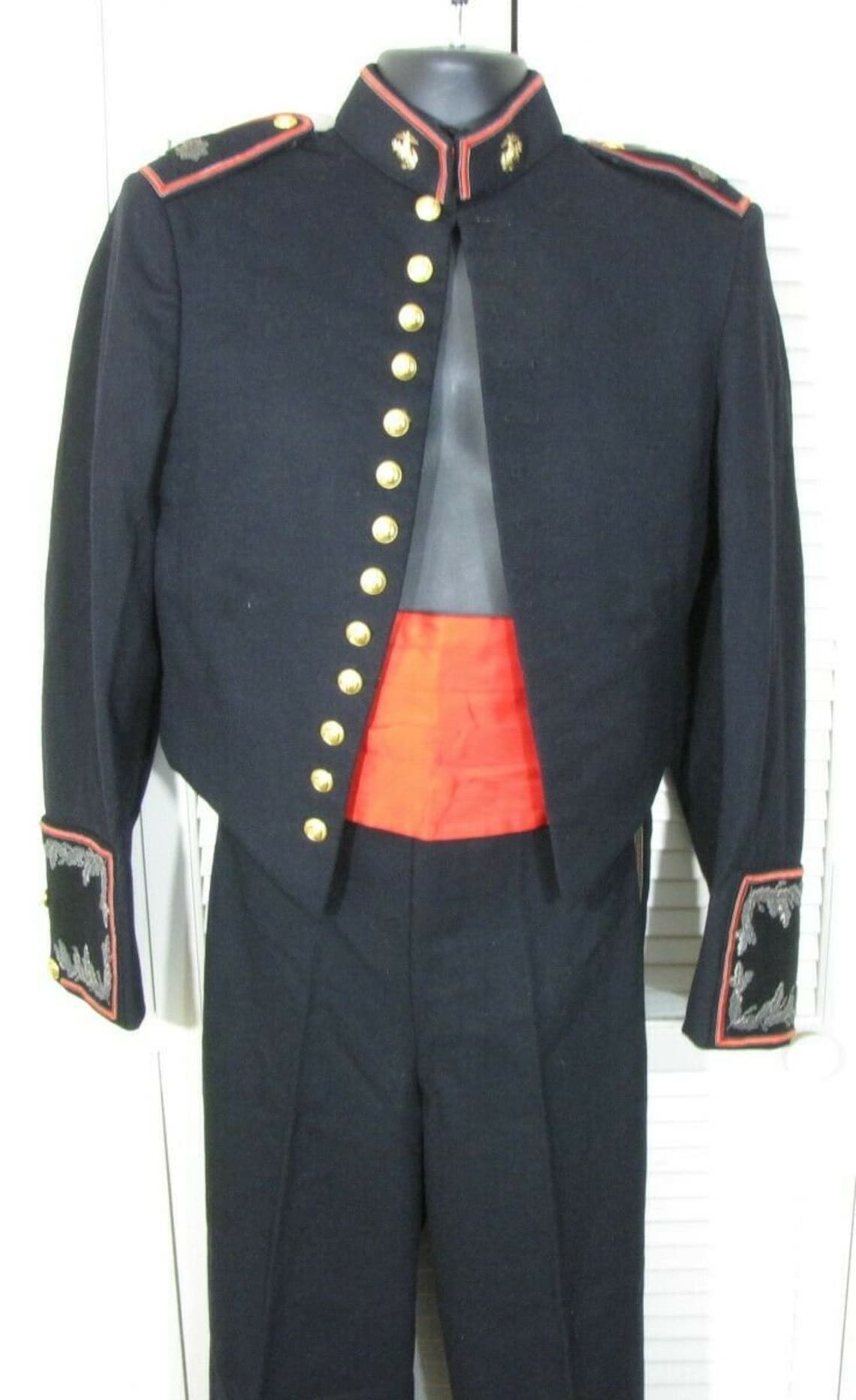 Named Vietnam USMC Marine Officer Evening Mess Dress Uniform - Etsy UK
