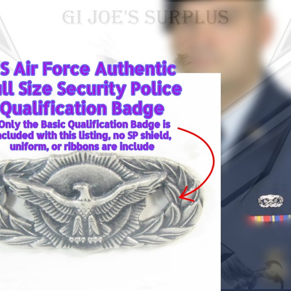 Air Force Security Police Badge - Etsy