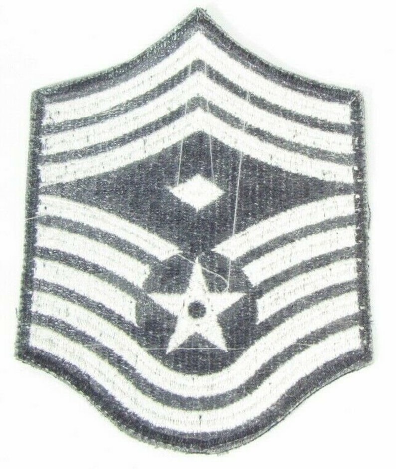 20 New Military USAF Air Force Cmsgt E9 Fsgt Uniform Chevrons Stripes ...