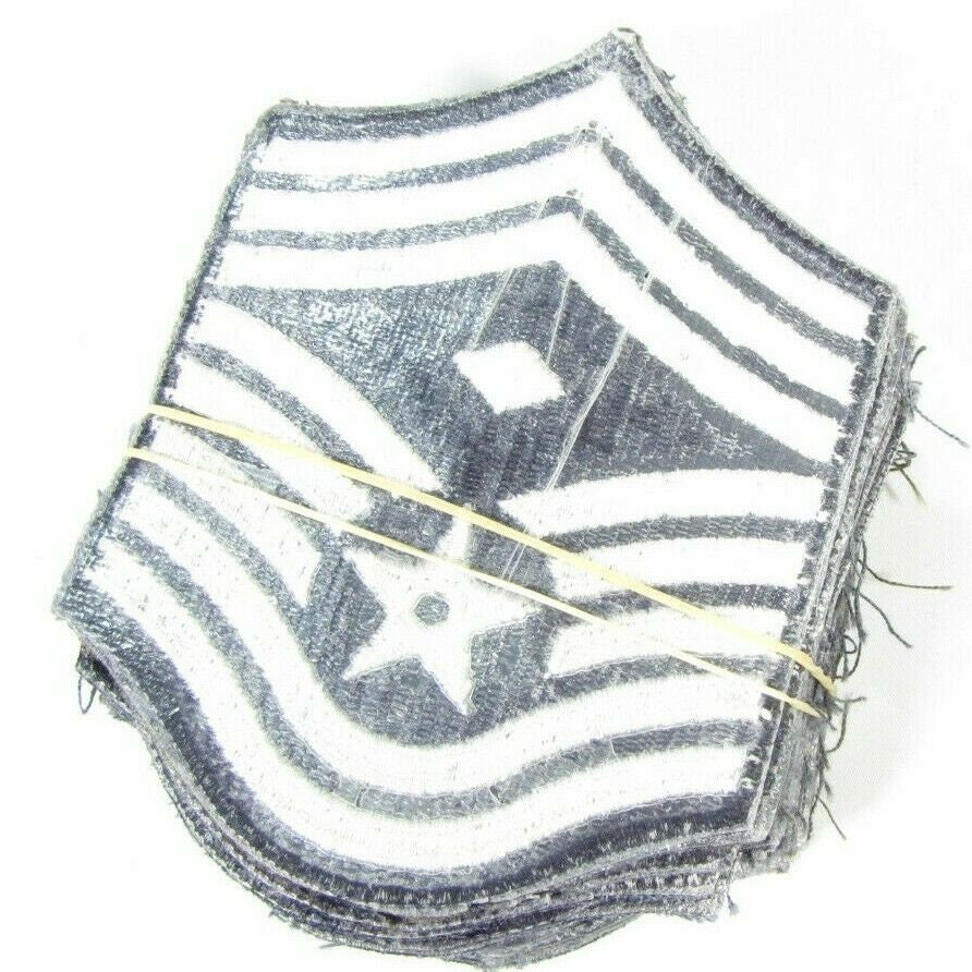 20 New Military USAF Air Force Cmsgt E9 Fsgt Uniform Chevrons Stripes ...