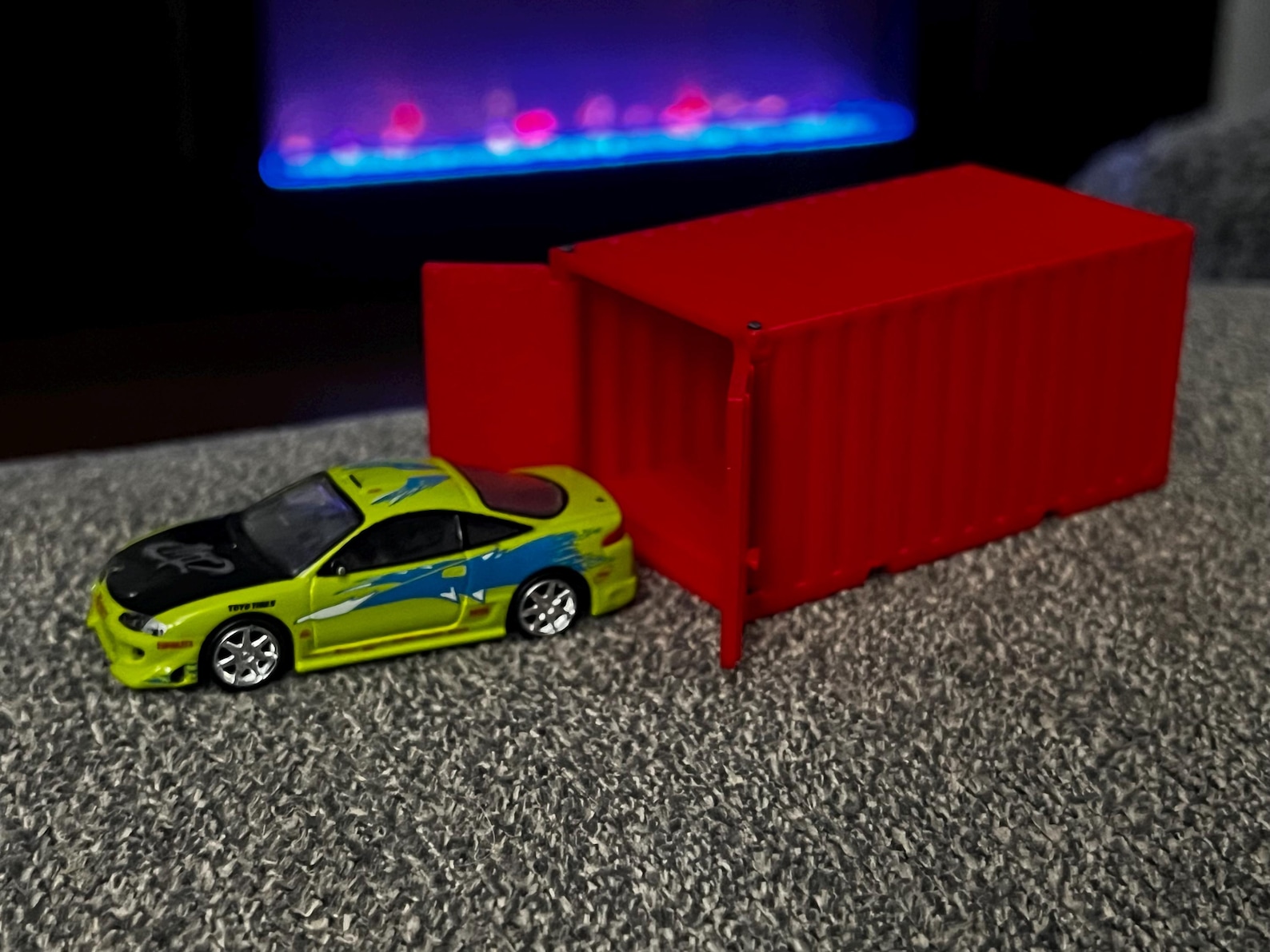 1:64 Hotwheels Display Shipping Container With Doors. - Etsy