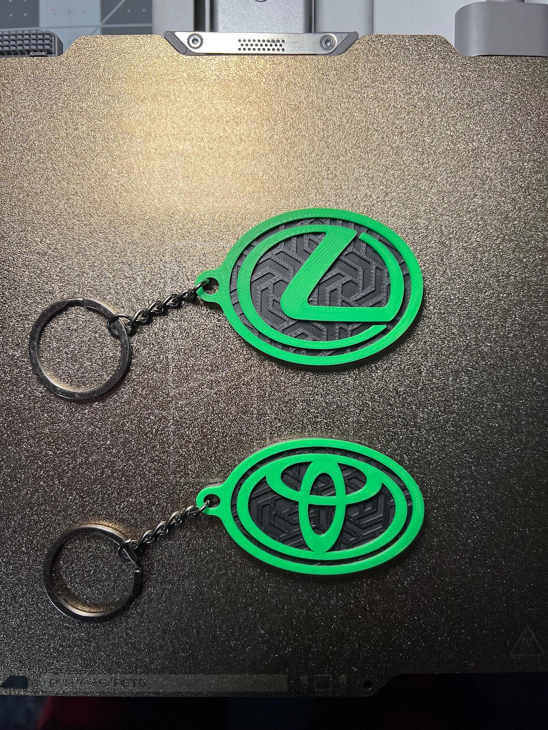 Car Logo Keychains - 3D Printed - Etsy