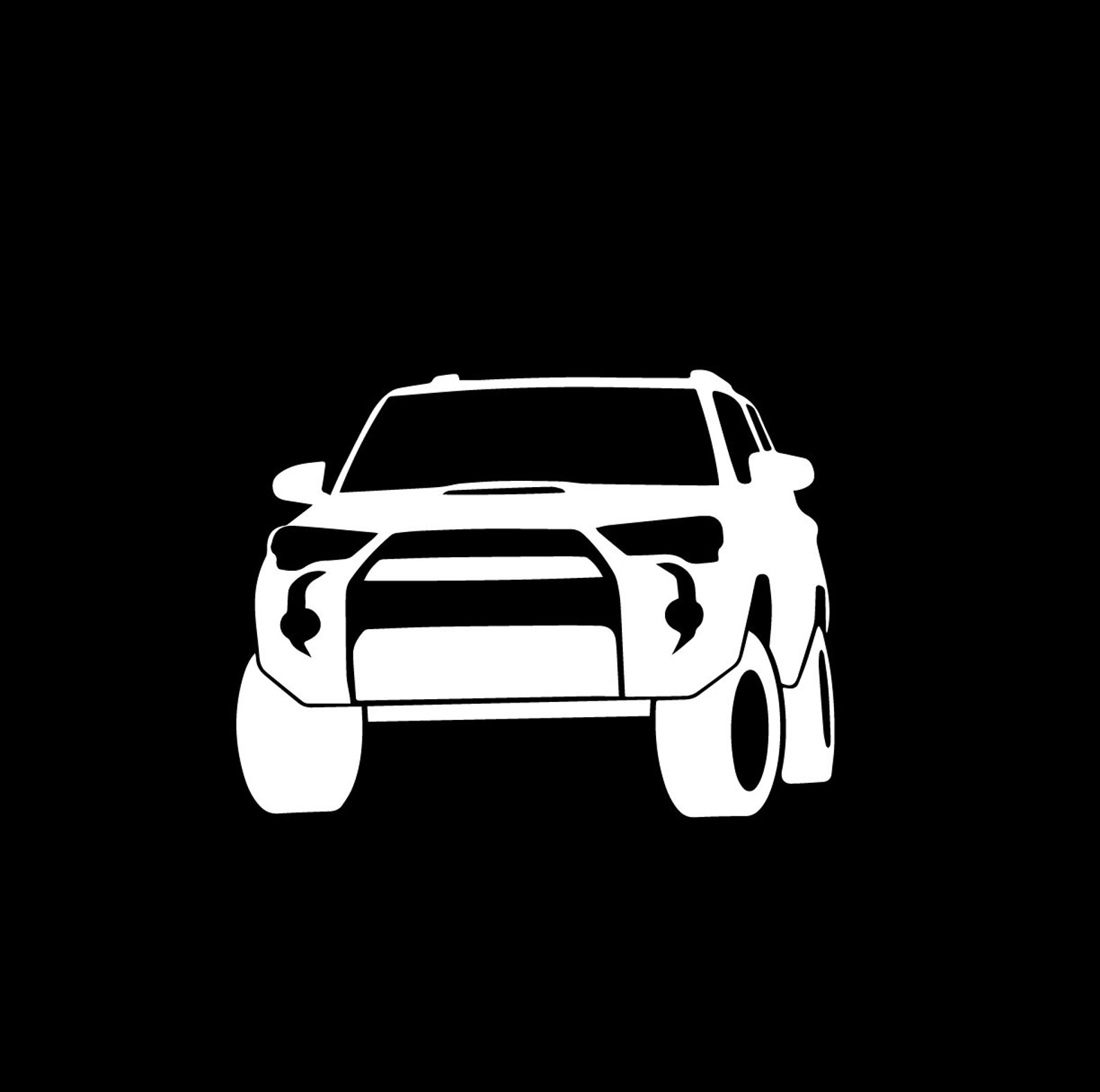 Toyota 4Runner Decal 5th gen | Etsy