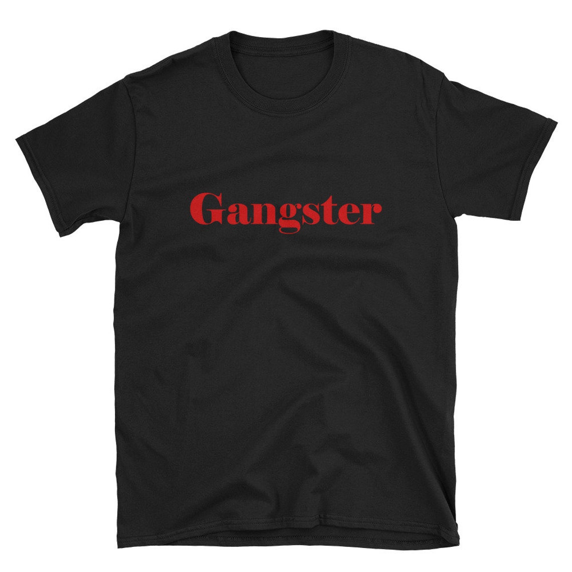 Gangster T Shirt With Red Letters - Original Gangster Jersey Shore DJ ...