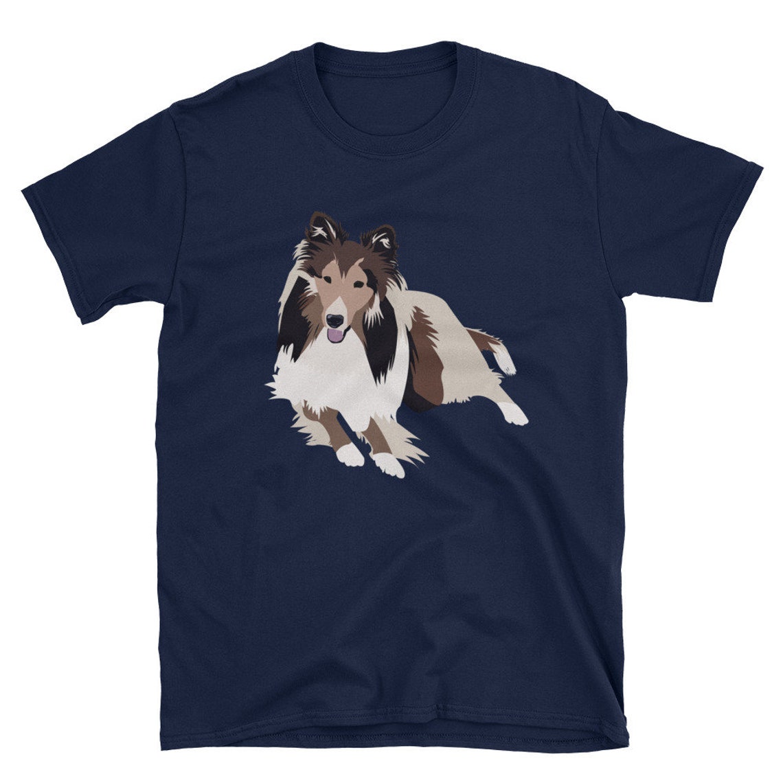 Sheltie T Shirt Shetland Sheepdog Tee Unisex or Men's - Etsy