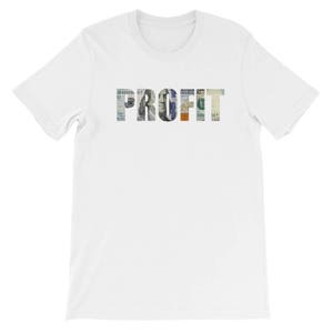 Profit Money T Shirt - Short-sleeve Unisex or Men's T-shirt - Etsy