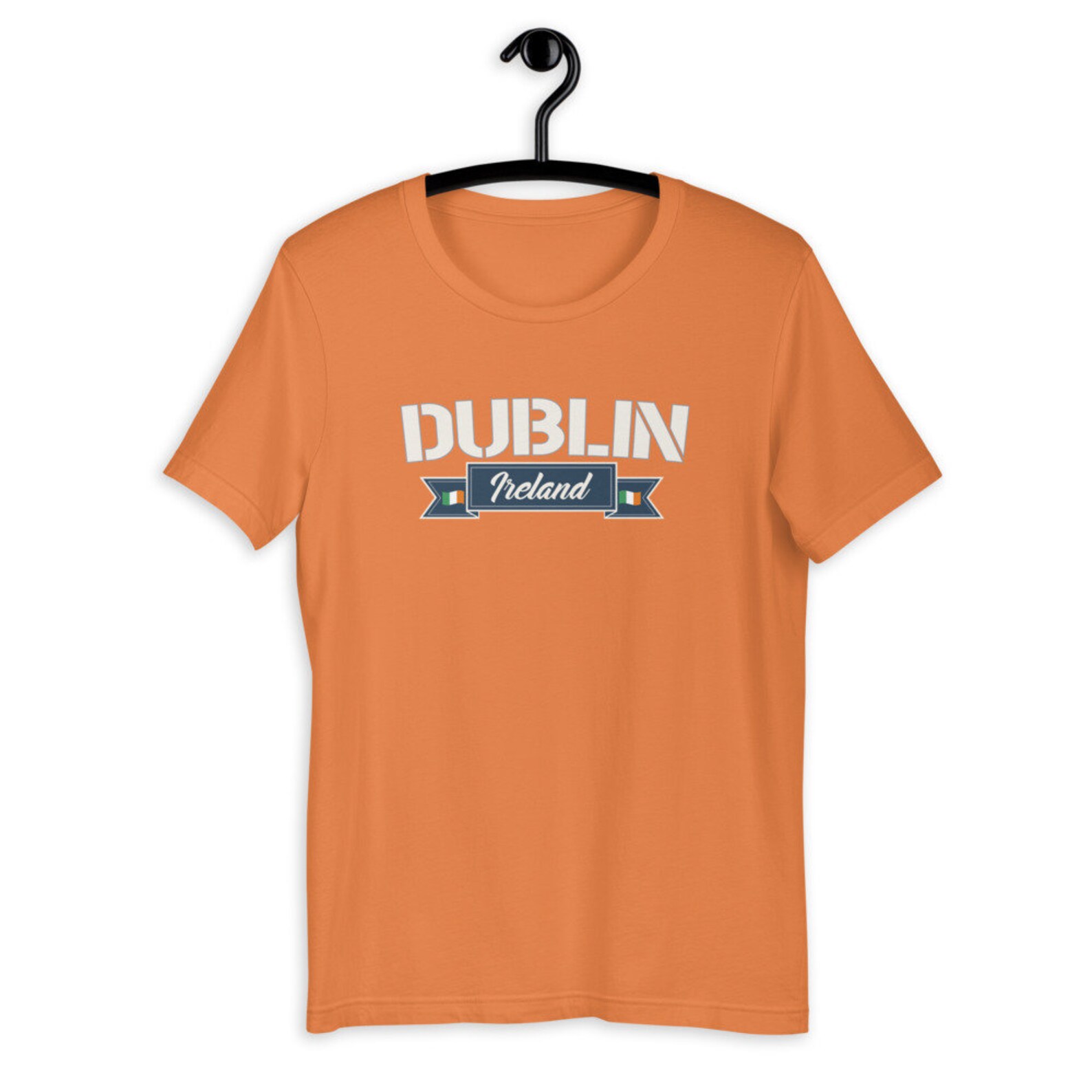 Dublin Ireland T-shirt With Irish Flag - Etsy