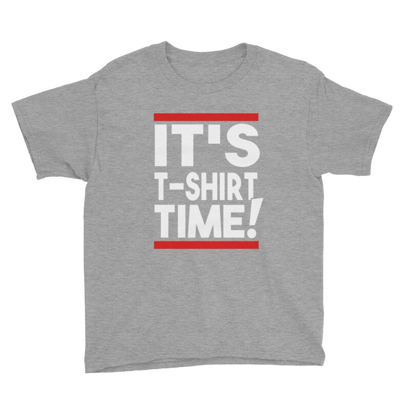 Kids It's T-shirt Time T-shirt Funny Jersey Shore - Etsy