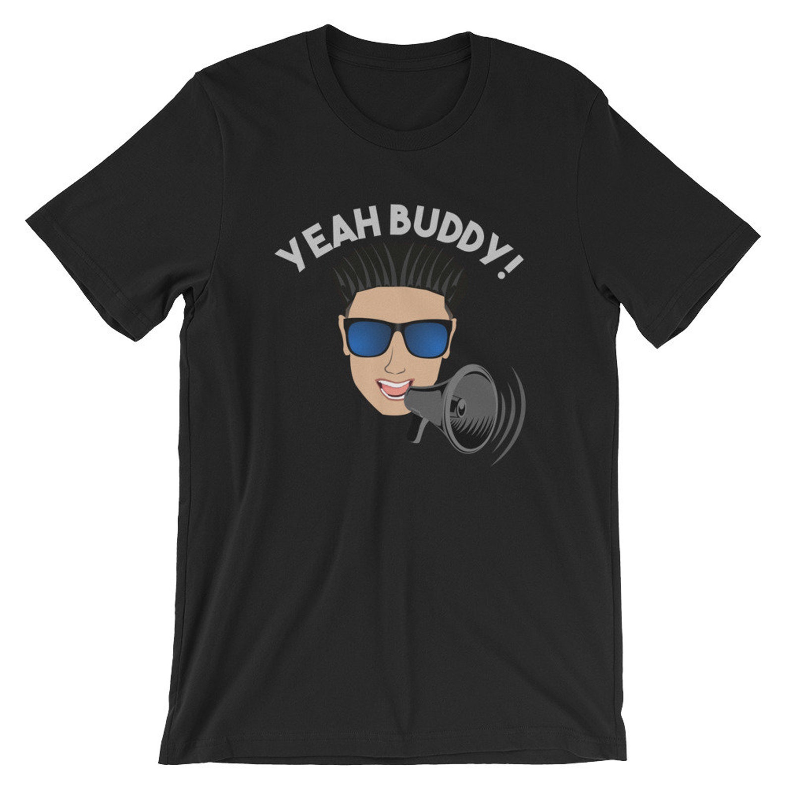 Yeah Buddy DJ Pauly D on the Megaphone T Shirt Jersey Shore - Etsy