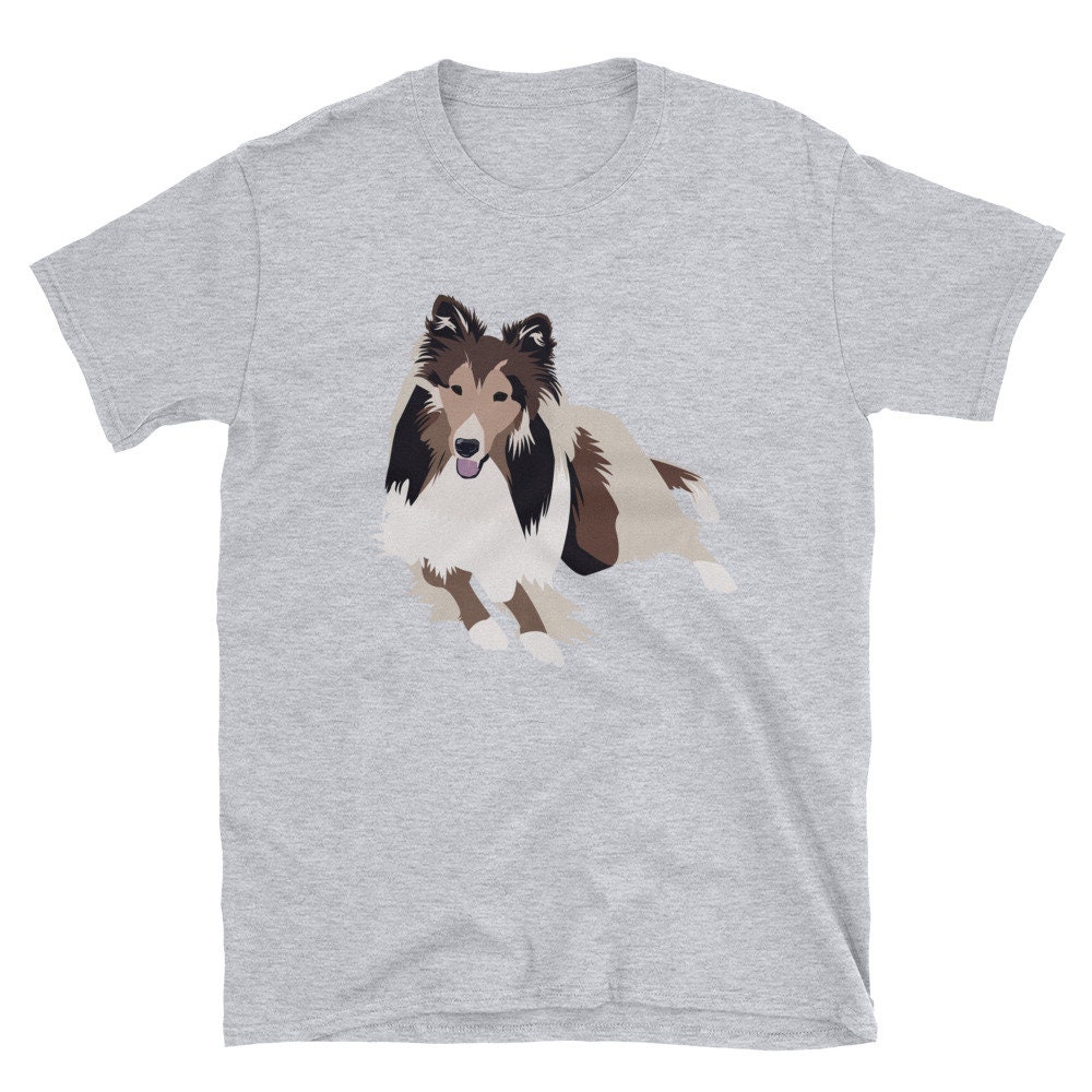 Sheltie T Shirt Shetland Sheepdog Tee Unisex or Men's - Etsy