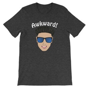 DJ Pauly D Awkward T Shirt Funny Jersey Shore Pauly D Saying Awkward ...