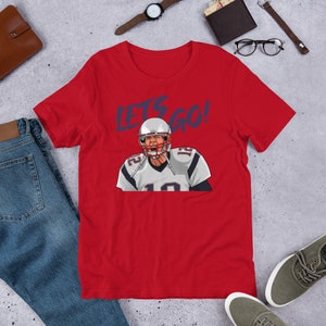 Let's Go Tom Brady T Shirt New England Patriots T Shirt Navy - Etsy