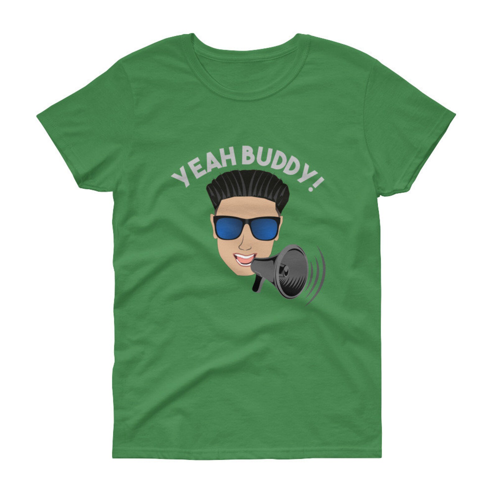 Women's Yeah Buddy DJ Pauly D on the Megaphone T Shirt | Etsy