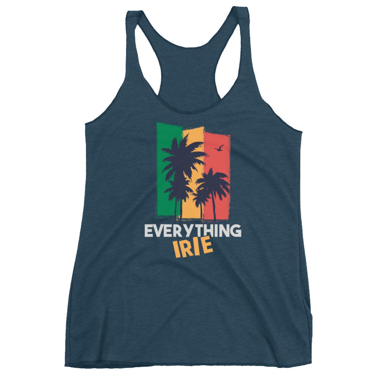 Everything Irie Reggae Style Women's Racerback Tank Top - Etsy