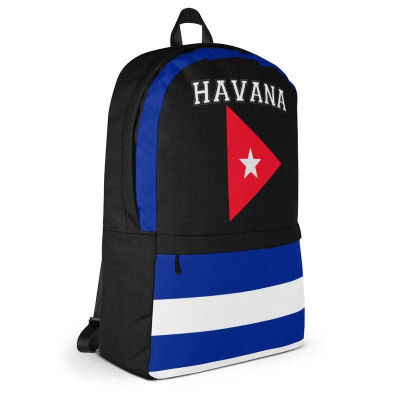 Havana Cuba Backpack Cuban Flag Backpack Made in USA - Etsy