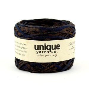 Leather Yarn - Etsy