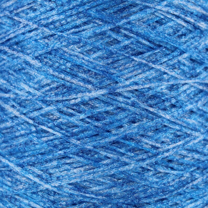 Sideral Blue Yarn From Recycled Plastic Reclaimed Nylon Yarn - Etsy UK