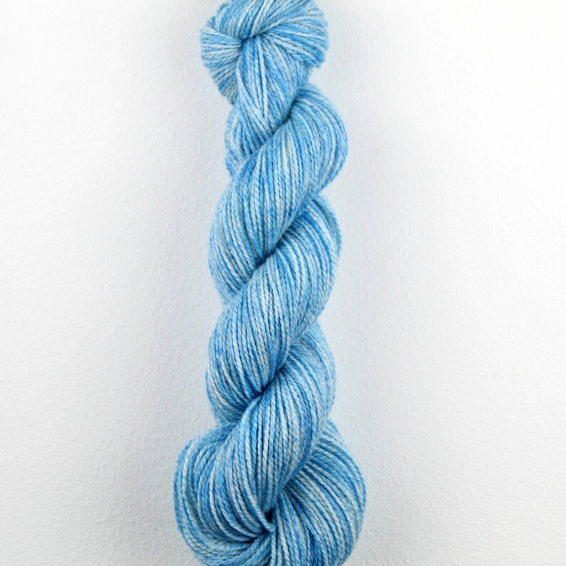 Blue Dyed Merino Wool Naturally Hand Dyed Yarn 50 Gr Skein - Etsy UK