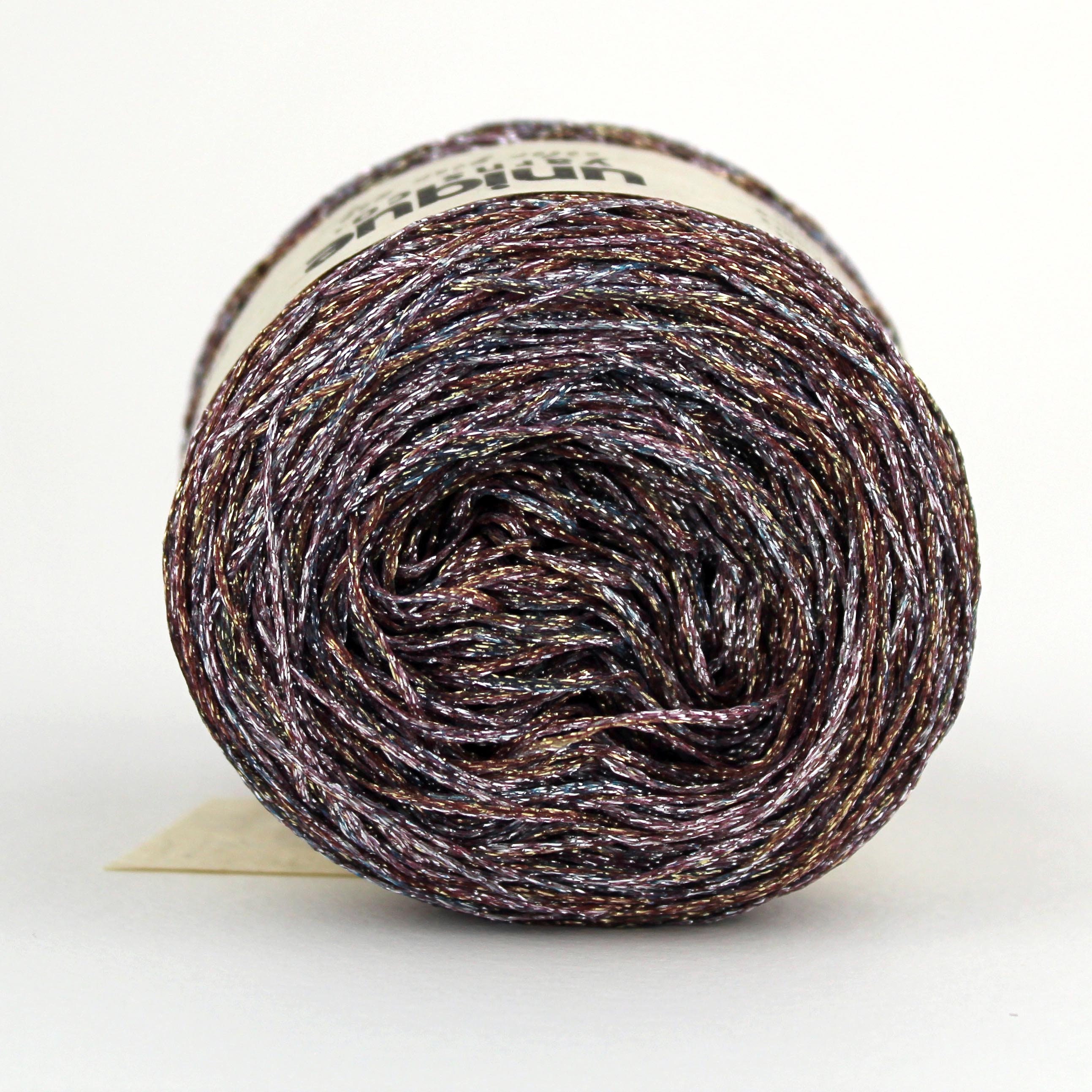 Black Cherry Lurex Thread Metallic Fine Yarn Cotton Lurex - Etsy