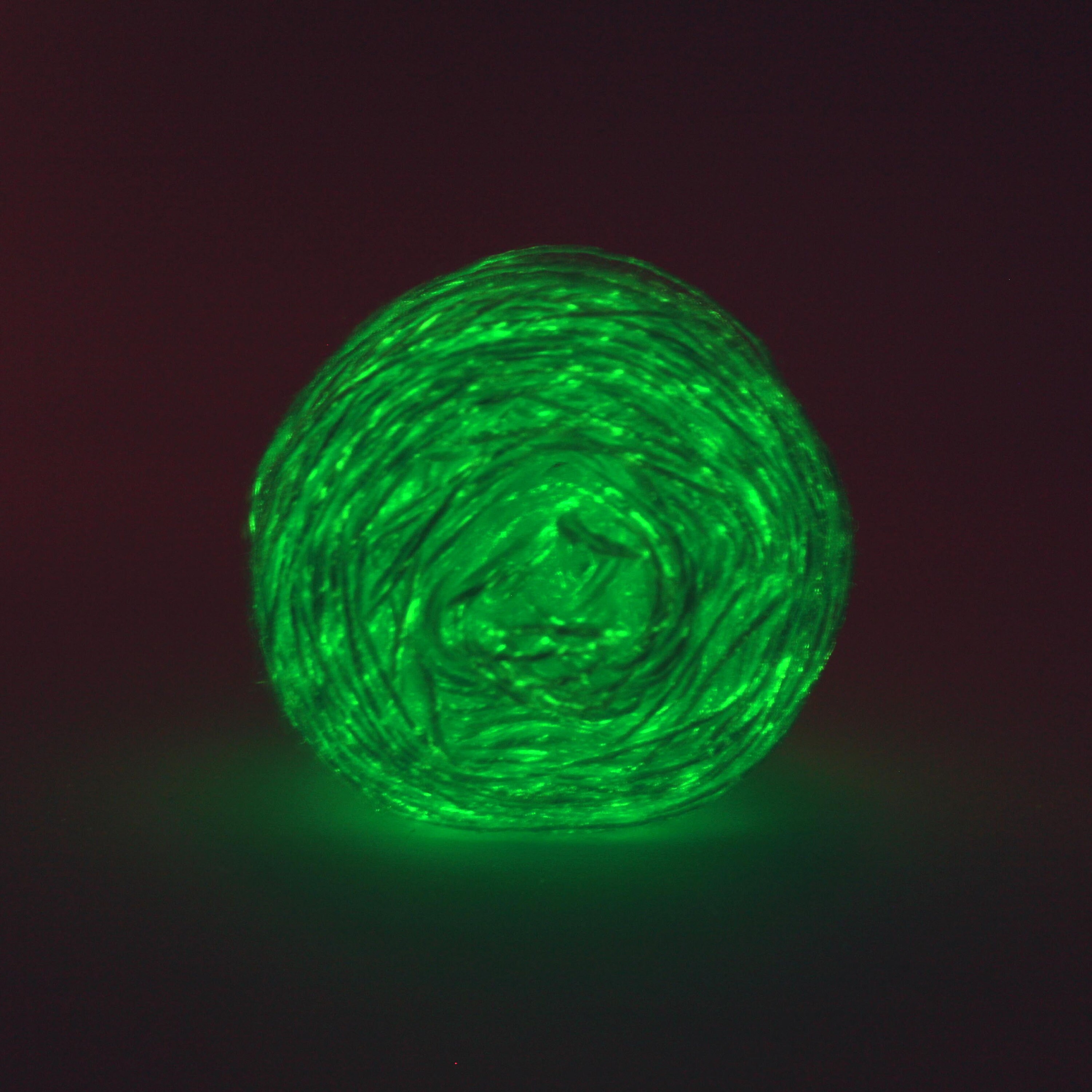 Orange and Blue Glow in the Dark Wool Phosphorescent Wool - Etsy