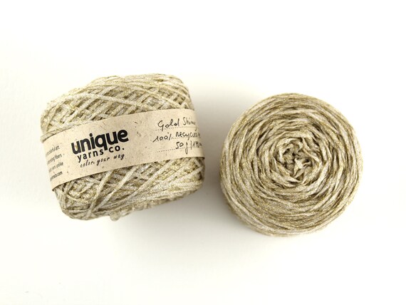 PET Recycled Yarn made from plastic bottles Reclaimed Yarn | Etsy