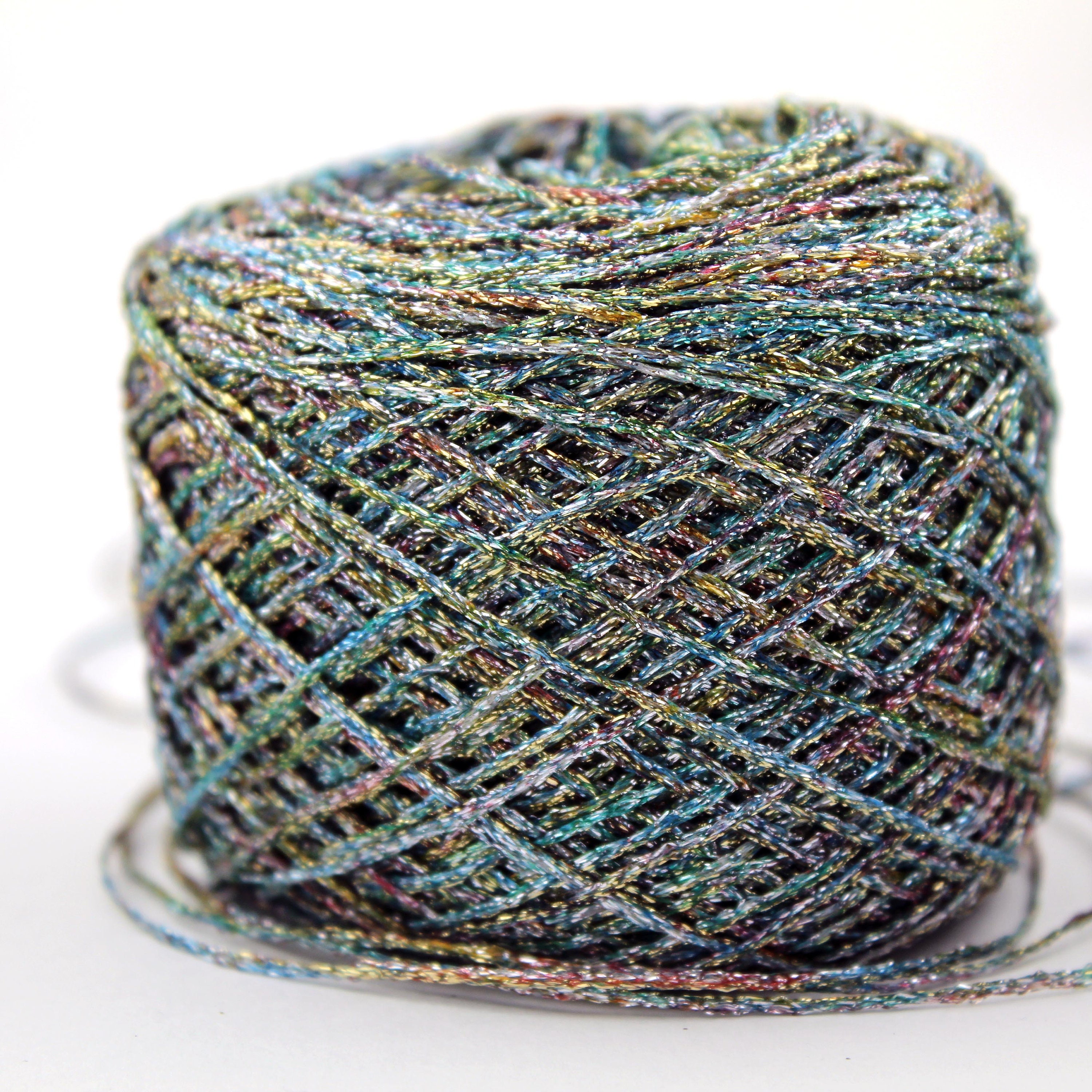 Mermaid Multicolor Metallic Thread Fine Colorful Thread | Etsy