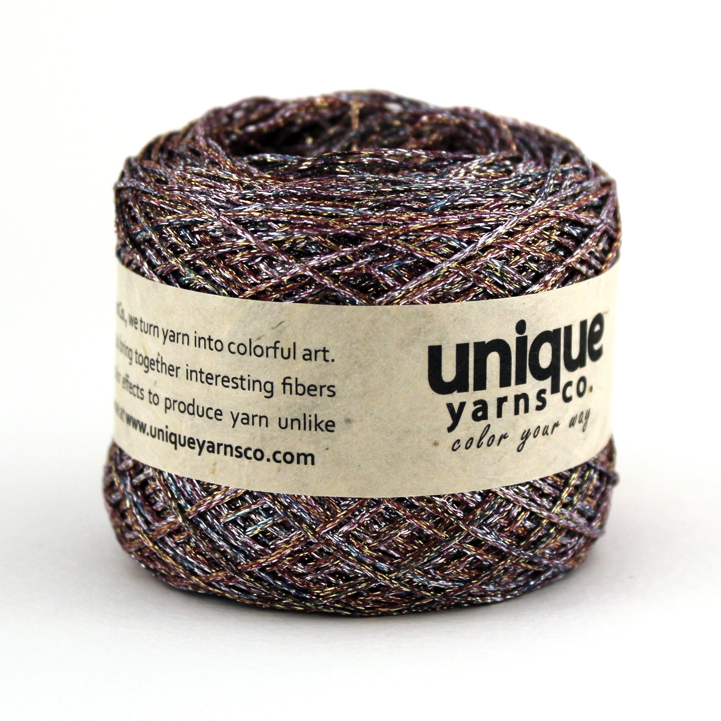 Black Cherry Lurex Thread Metallic Fine Yarn Cotton Lurex - Etsy