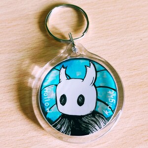 Hollow Knight Keychain, Charm, Hornet, Compass, Grubsong, Dashmaster ...