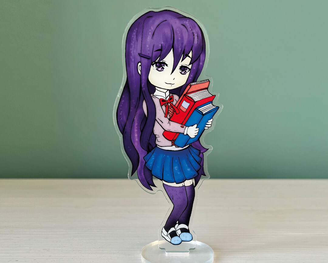 Doki Doki Literature Club, Yuri, DDLC, Acrylic Stand, Standee, Figurine ...