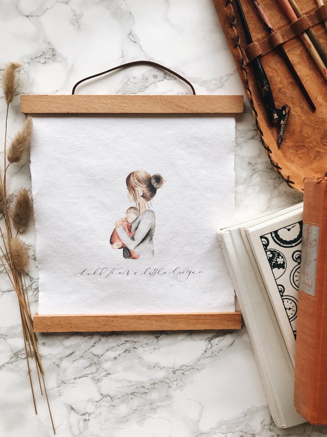 Mom and Baby Print - Etsy