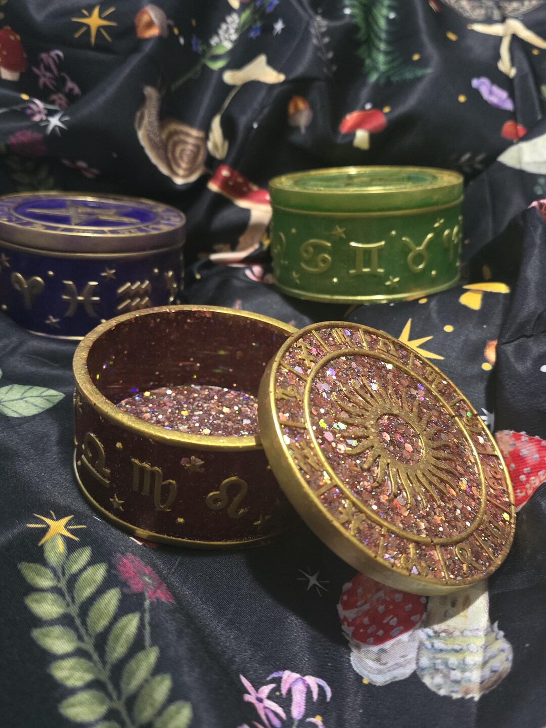Zodiac Trinket Boxes - Etsy