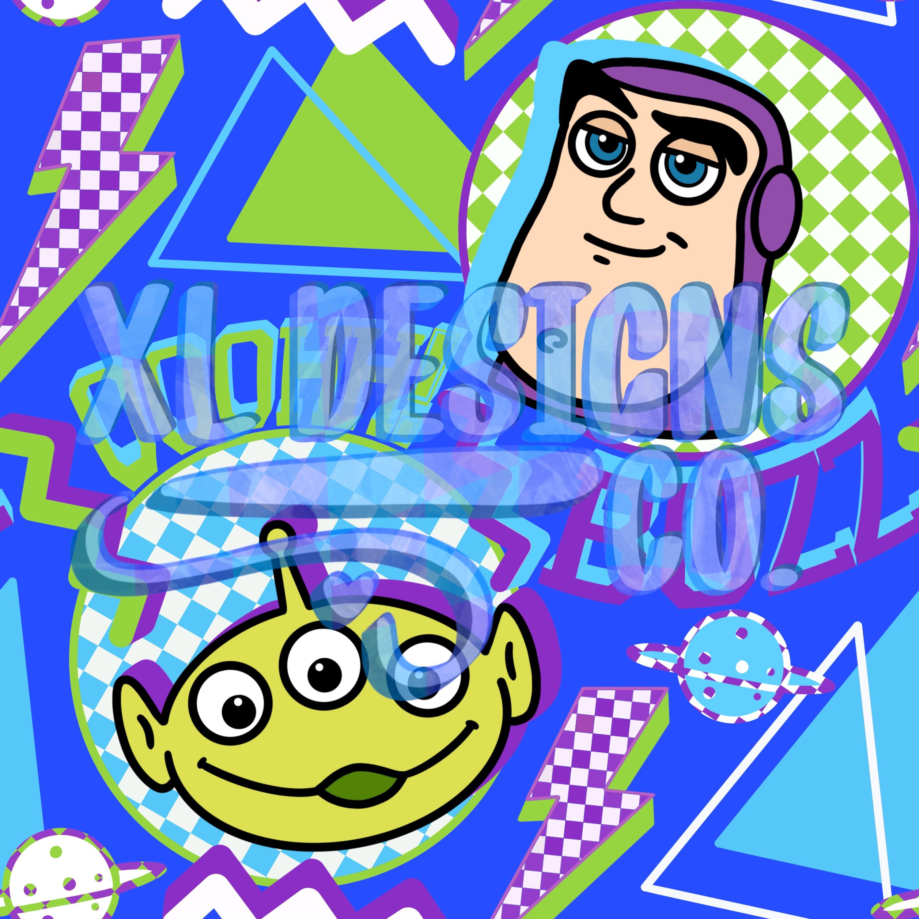 Magical Toys Edgy 90s Seamless File Pattern - Etsy