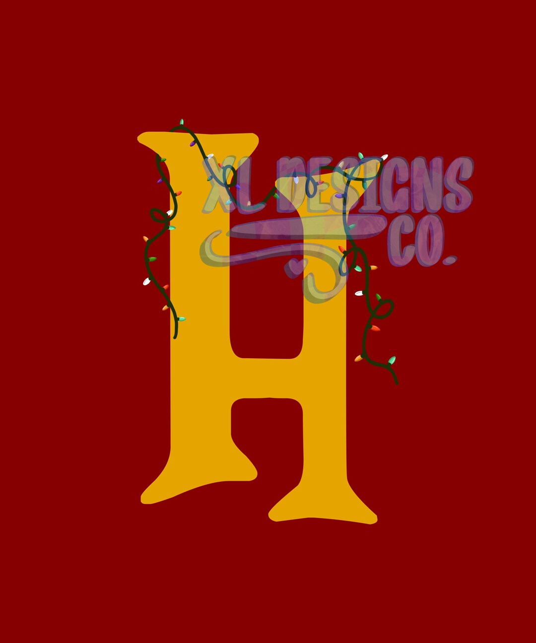 HP Christmas H PNG - Etsy