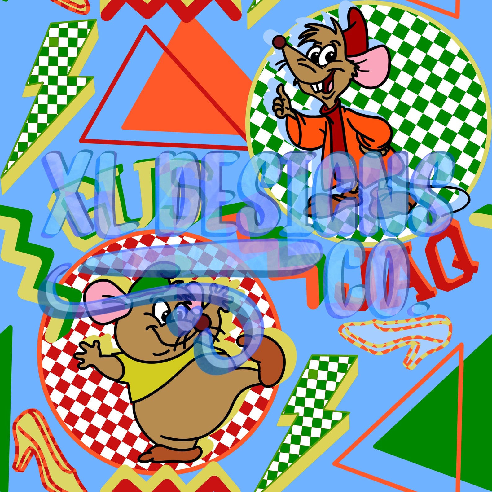 Magical Sidekicks Edgy-90s Seamless File Pattern Bundle - Etsy