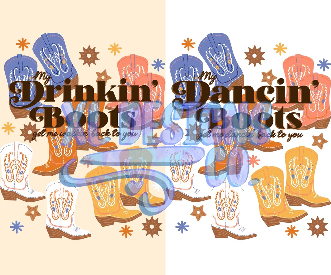 Tucker Wetmore Drinking Boots PNG Design - Etsy