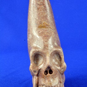 Large ALURGITE Conehead Merlin Manus SKULL .... Rare ... - Etsy