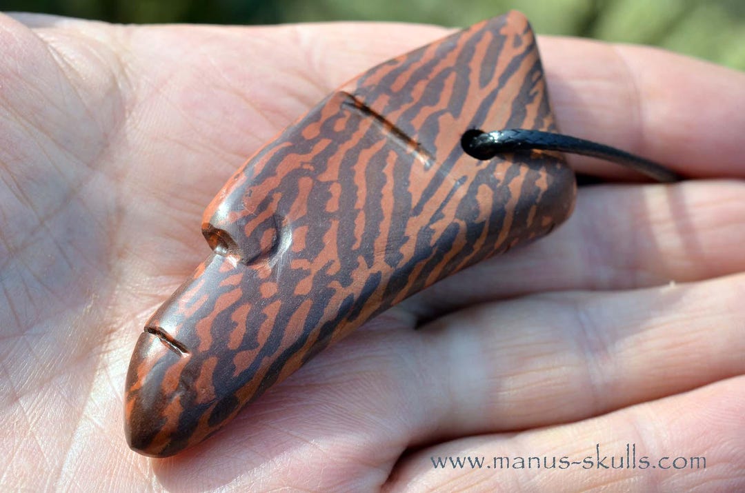 Australian PRINTSTONE Manus Tribal PENDANT ...... - Etsy