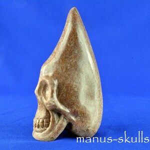 Large ALURGITE Conehead Merlin Manus SKULL .... Rare ... - Etsy