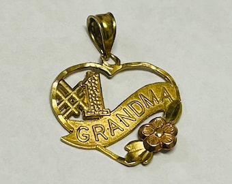 Vintage Oroamerica 14K Yellow & Rose Gold Holy Bible Pendant - Etsy