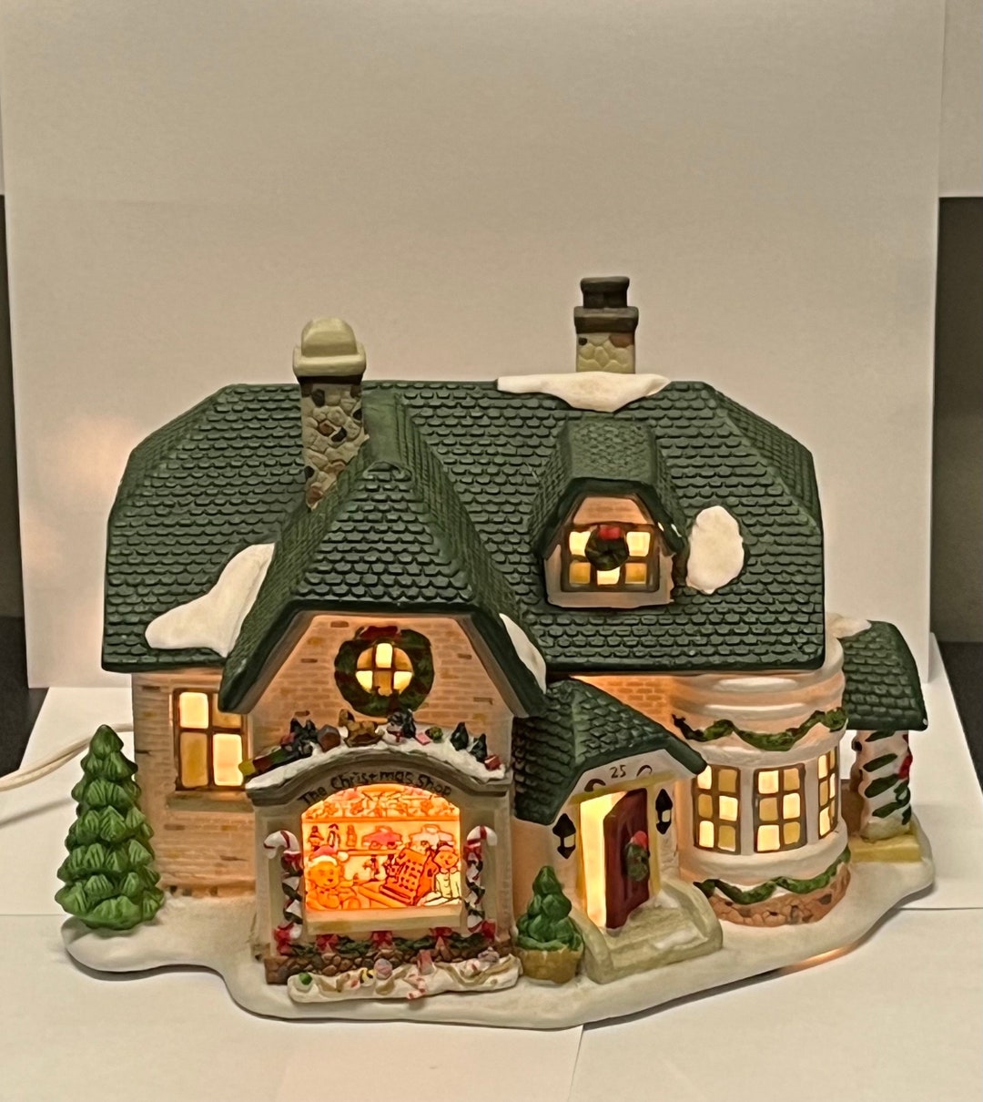 The Village Collection by St Nicholas Square the Christmas Shop Ceramic ...
