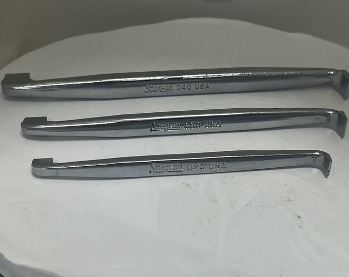 Snap on Tools Offset Screwdriver Flat Slotted Tip Set of (3) 020 - 030 ...
