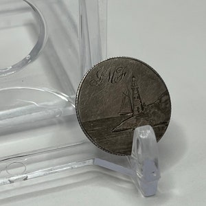 UNIQUE 1875 Philadelphia Mint Silver Seated Liberty Dime W/ Altered ...