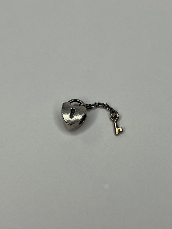 Authentic Pandora Key To My Heart Dangling Charm - Gem