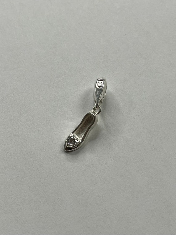 Cinderella shoe sterling silver - Gem