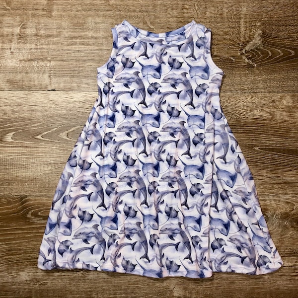 Little Girls Swing Dress - Etsy