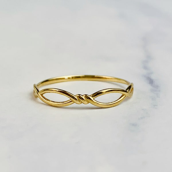 Infinity Symbol Ring - Etsy