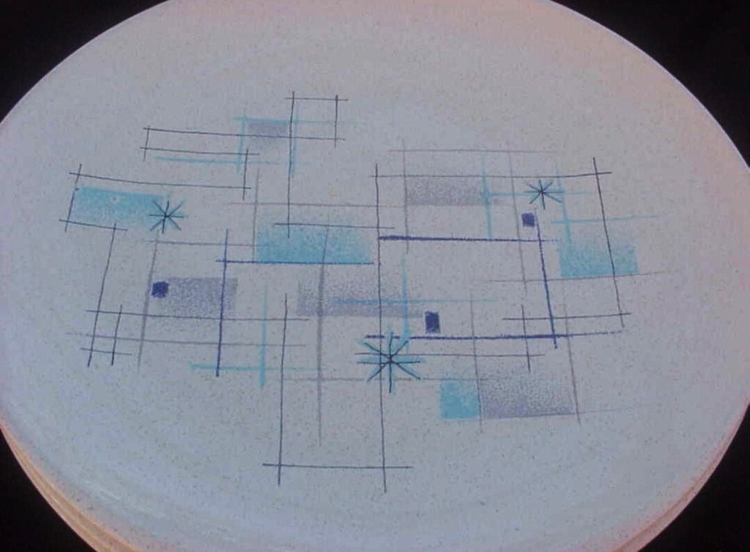 Mid Century Franciscan Oasis Brutalist Atomic Dinnerware Set 34 Pcs - Etsy