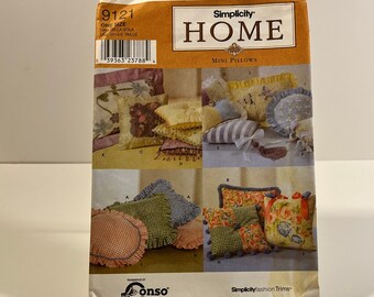 3 Button Pillow Sewing Pattern PDF File - Etsy