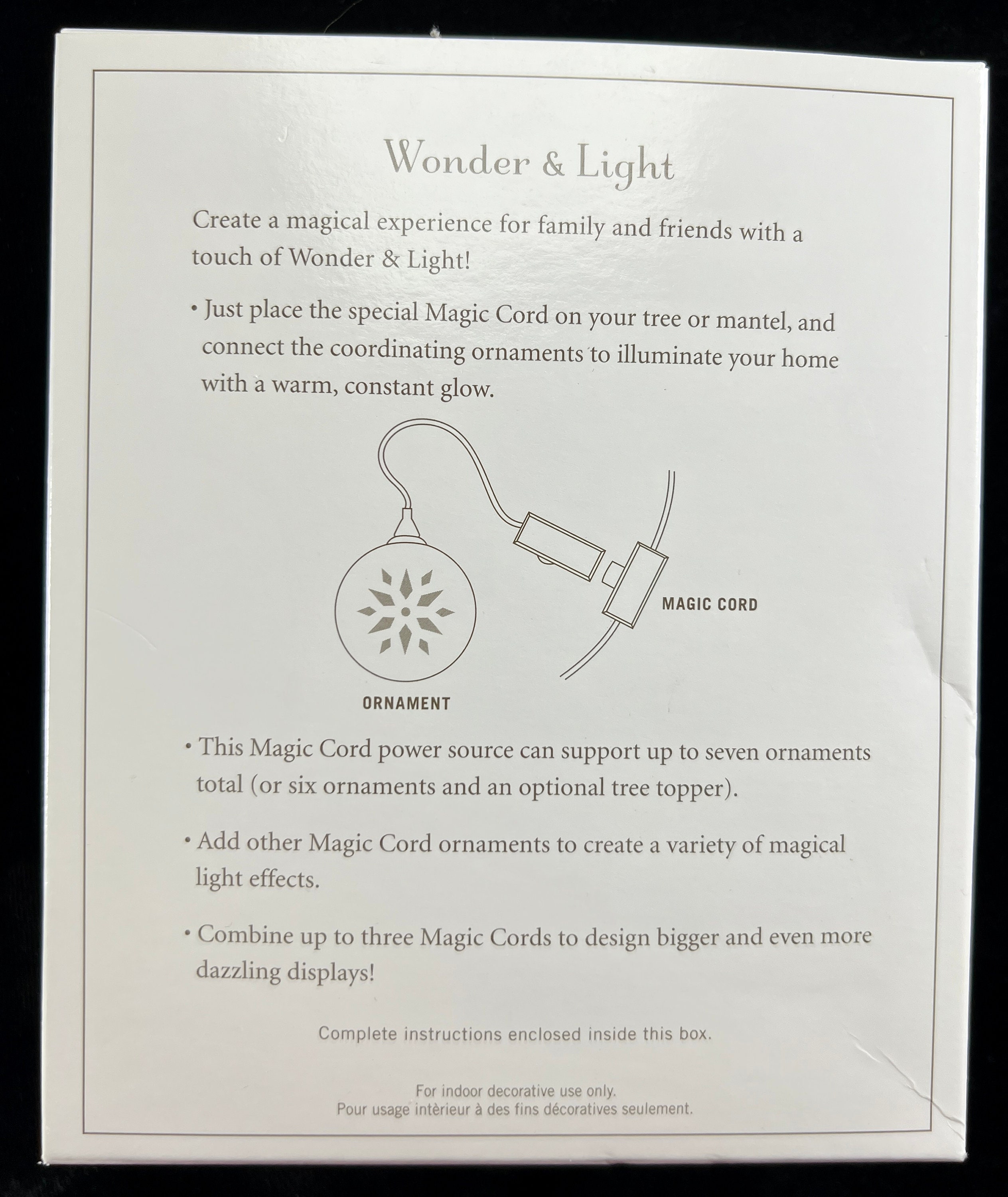 Hallmark Wonder and Light Magic Cord / Electrical Power Supply - Etsy