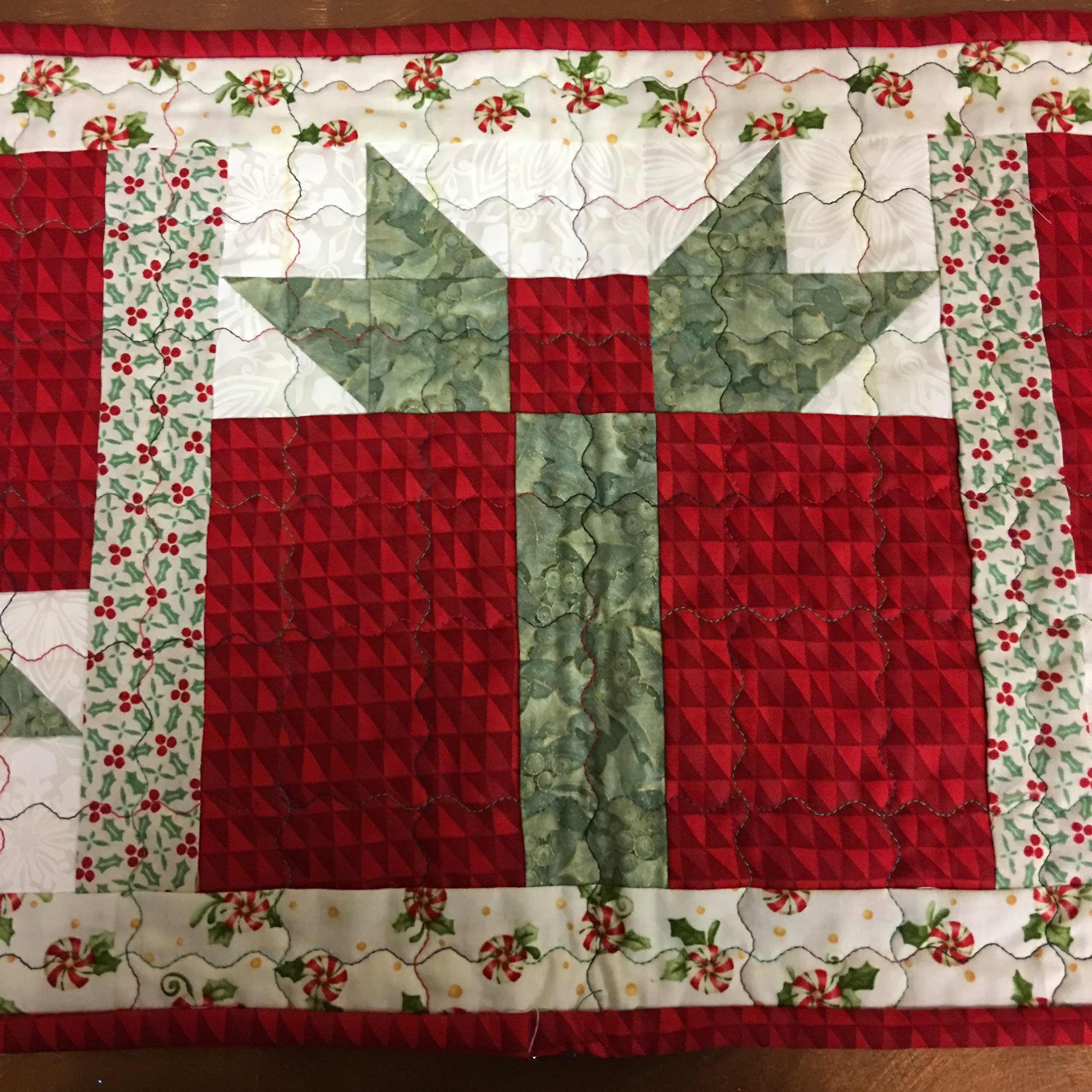 Holiday Packages Table Runner Original Pattern / Pdf Pattern / Original ...